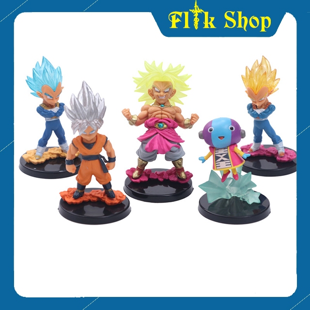 Dragon Ball Anime/Manga Model (7 Dragon Balls) Model 4 - (Zeno, Goku UI ...