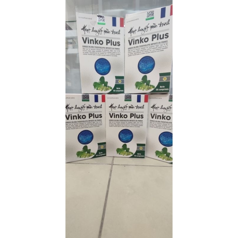 Vinko Plus vestibular blood circulation 5 blisters x 10 tablets (for ...