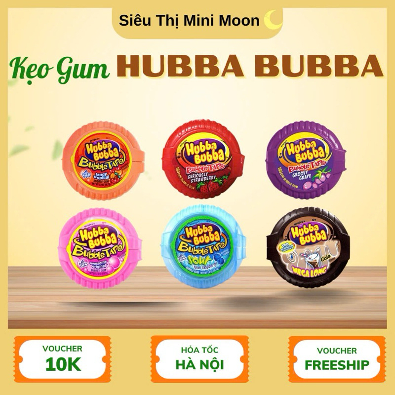 Huba HuBa Super Long Gum Roll (1 pack of 12 boxes) | Shopee Malaysia