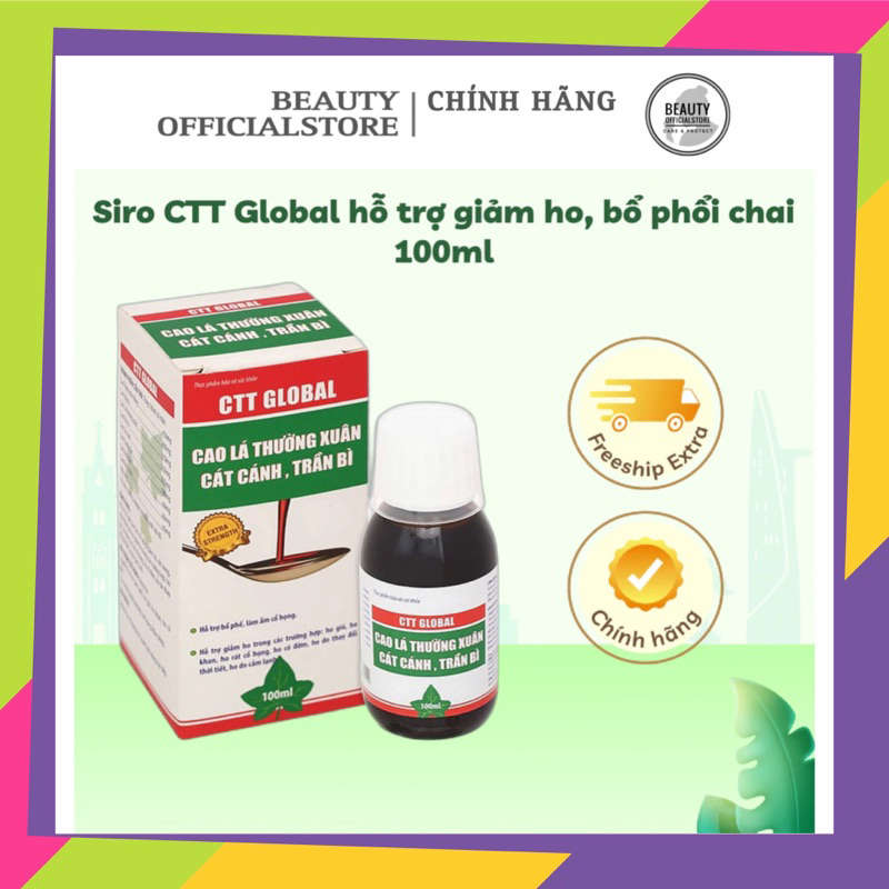 Ctt Global Ivy Leaf Extract Cough Syrup 100ml bottle | Shopee Malaysia