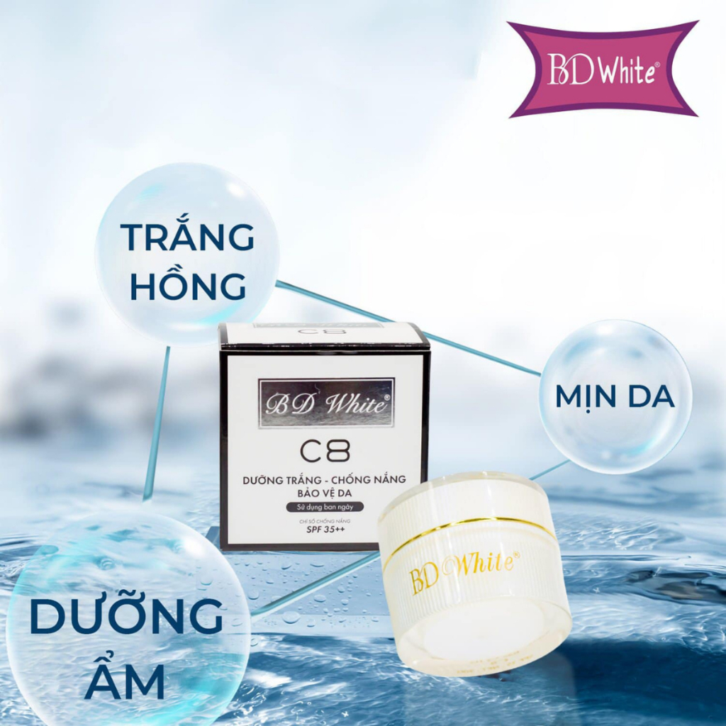 Bd white c8 sunscreen whitening cream 30g | Shopee Malaysia