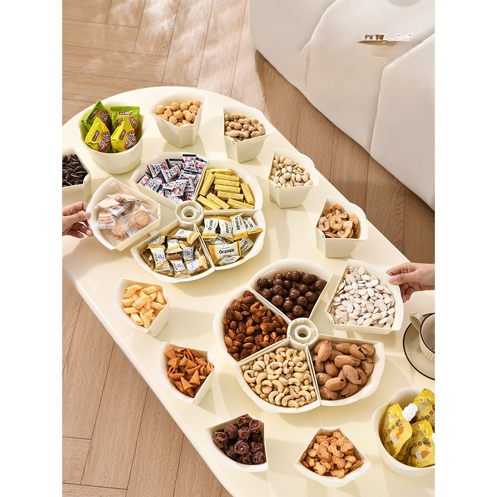 CNY Jam Tray, Luxurious 360 Degree Rotating Tray for Confectionery ...