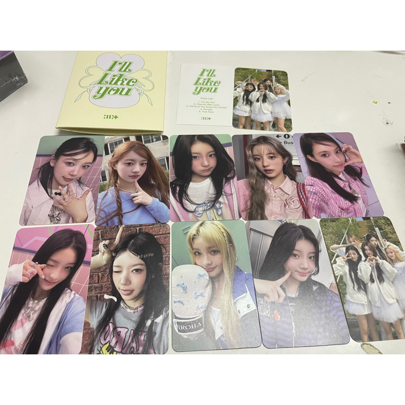 Compilation of separate ILLIT cards - ILLIT Photocard | Shopee Malaysia