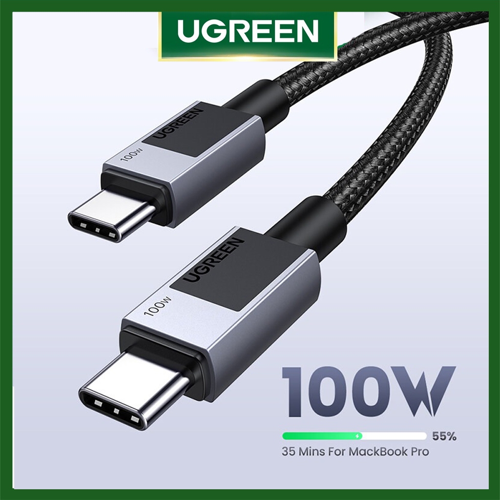 Ugreen 100W PD3.1 Type C to Type C 480Mbps USB C fast charging cable ...