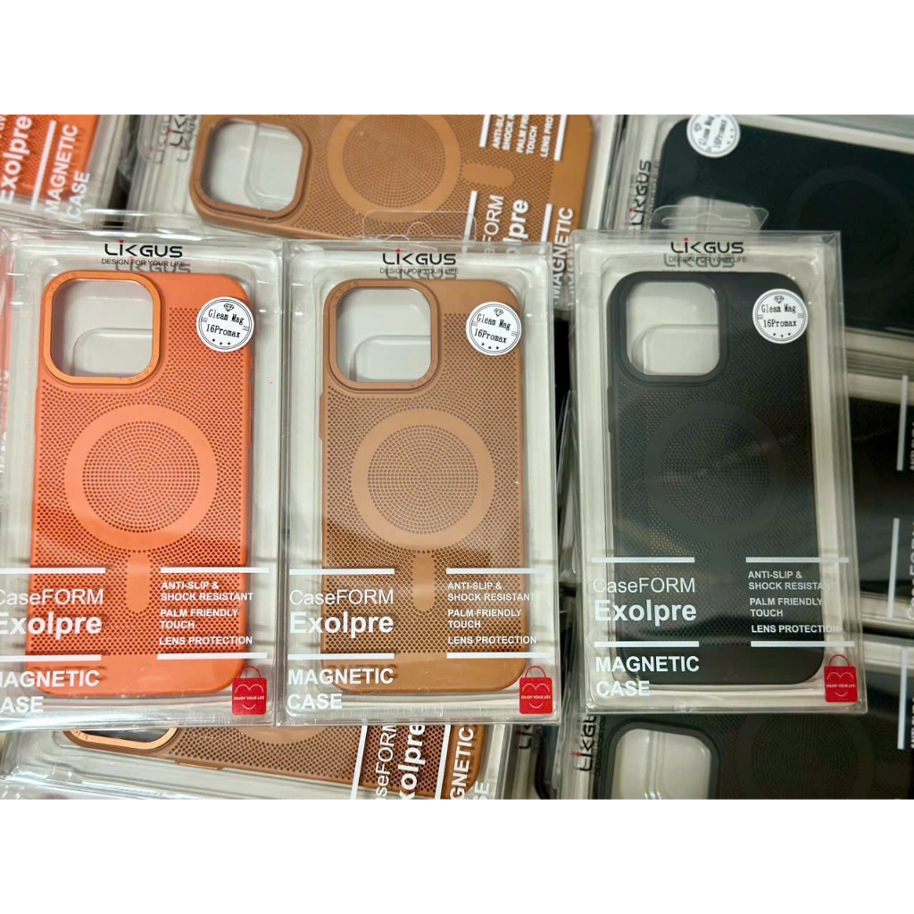 Likgus Hard PC Heatsink Case for iPhone 16 Pro/16 Pro max Supports ...