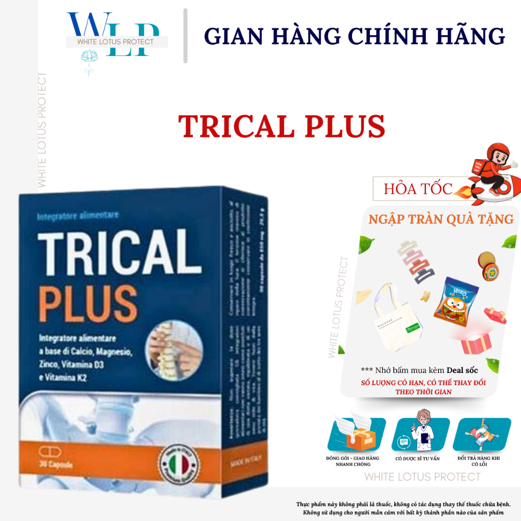 [HCM] Trical Plus Supports calcium and vitamin D3 supplementation for ...
