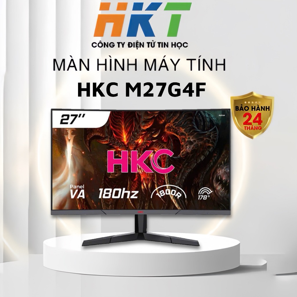 Hkc M27G4F / 27inch / FHD VA / 180Hz Curved Gaming Monitor (Genuine ...