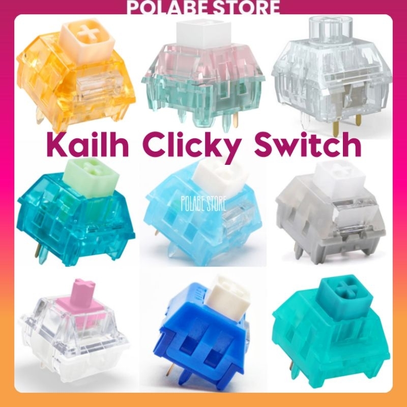Kailh Arctic Fox BOX WHITE OWL clicky switch Autumn Mechanical Keyboard ...