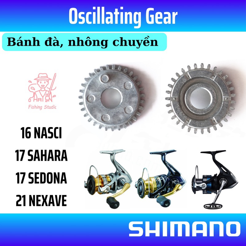 Flywheels, oscillating gears for fishing machines NEXAVE, NASCI, SEDONA ...
