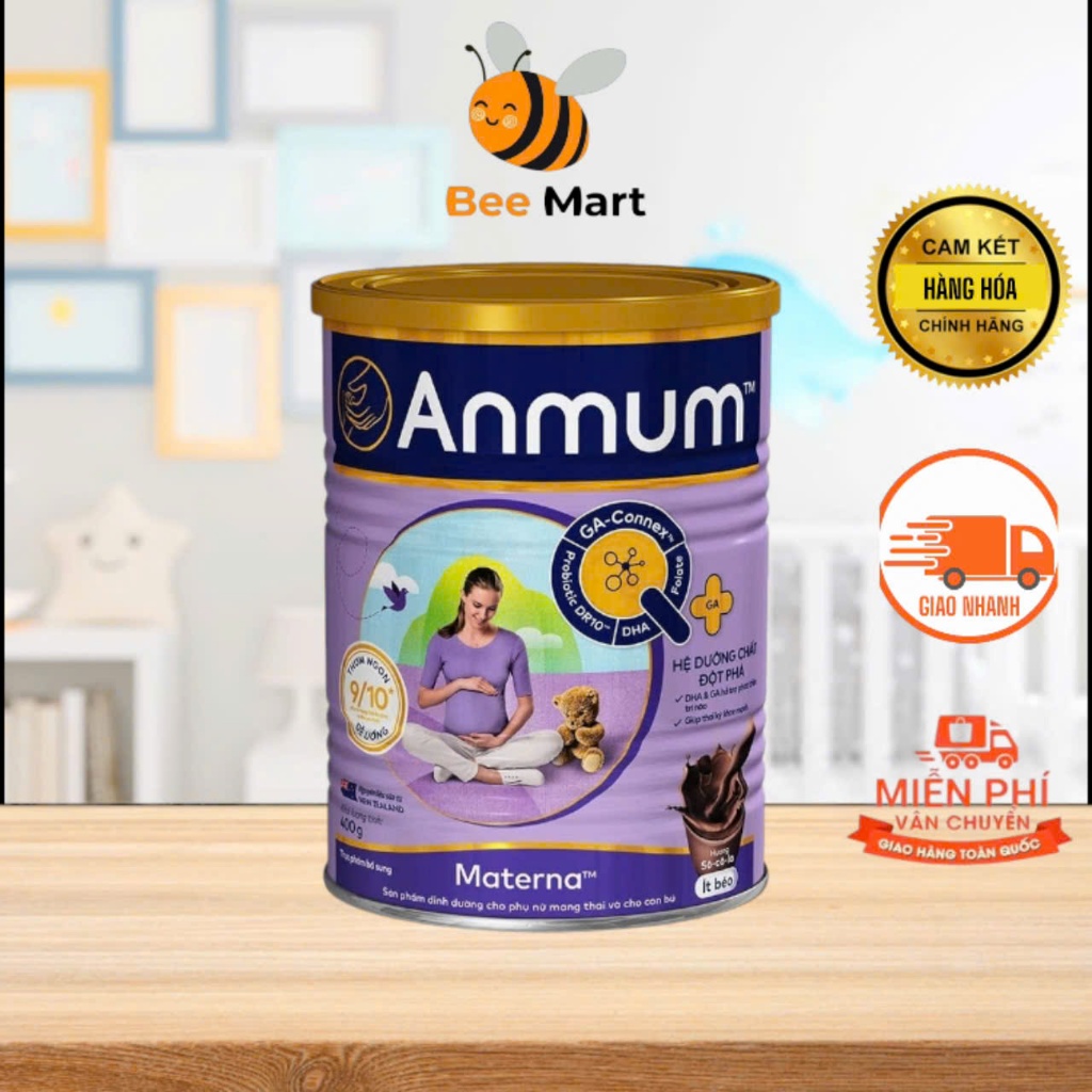 Anmum Materna Pregnancy Milk 400g vanilla/chocolate flavor | Shopee ...