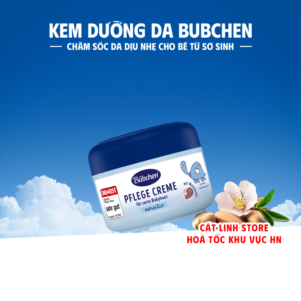 German Bubchen Sensitiv lotion, especially gentle skin care for babies ...