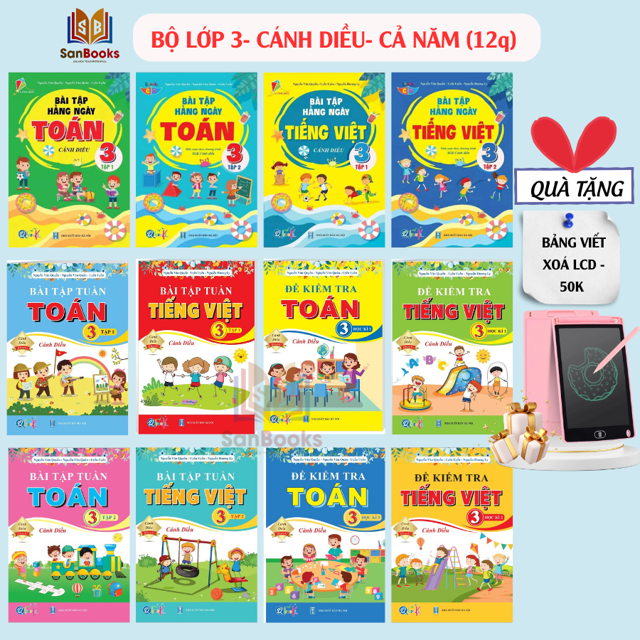 Complete Set of Daily Workbooks, Weekly Exercises, Math and Vietnamese ...