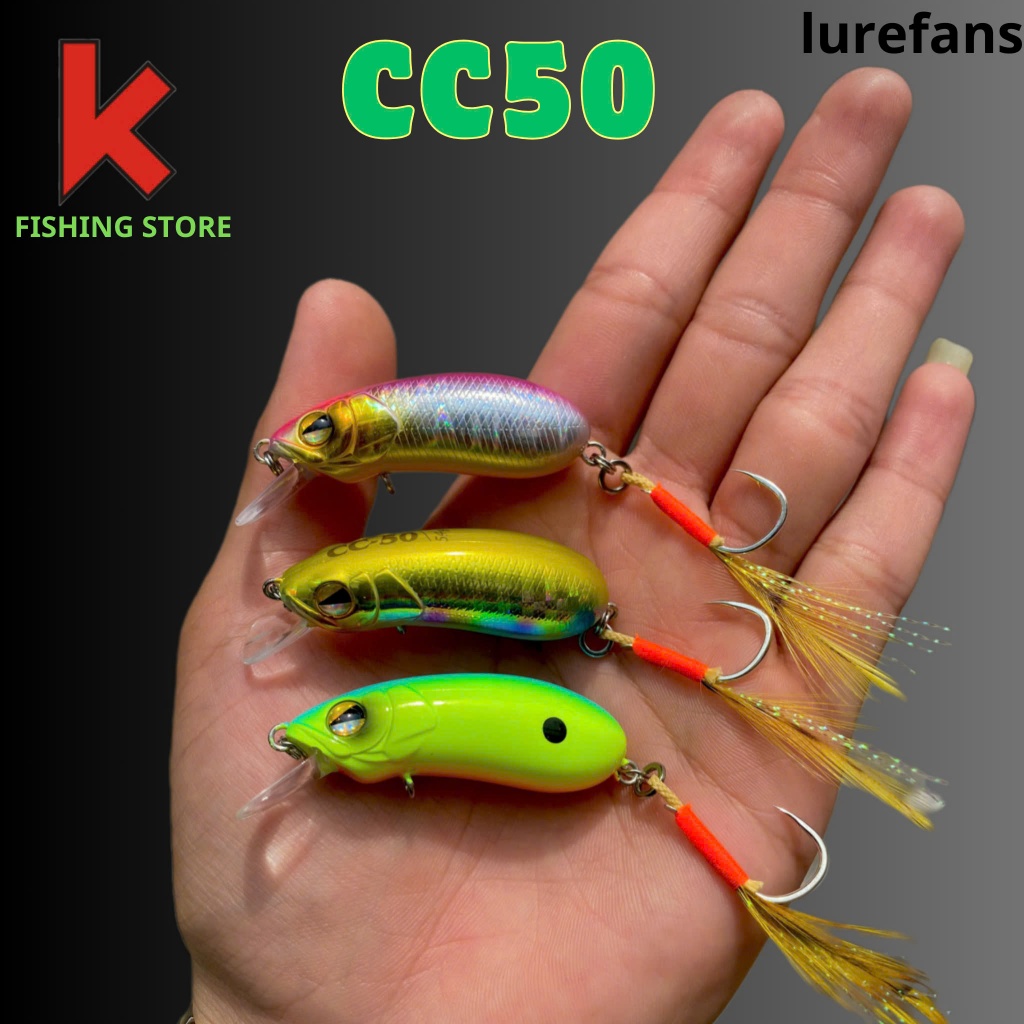 Genuine LUREFANS single blade CC50 fishing lure specializes in male ...