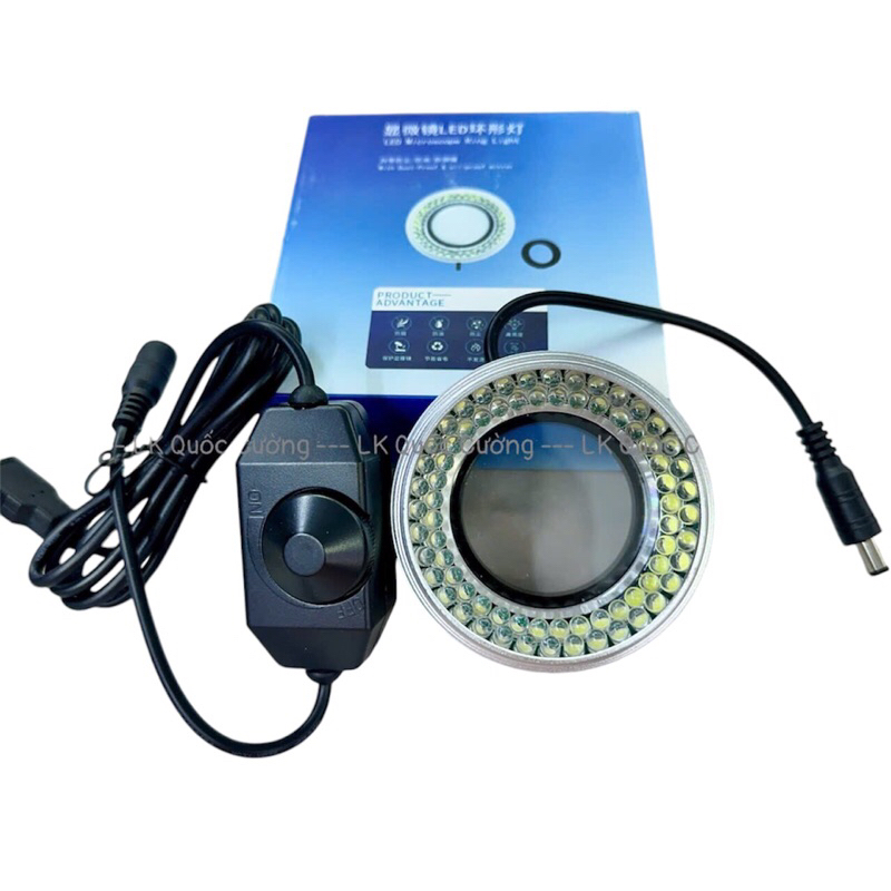 Microscope LED light with smoke screen, anti-glare FX-03 (72 LED bulbs ...