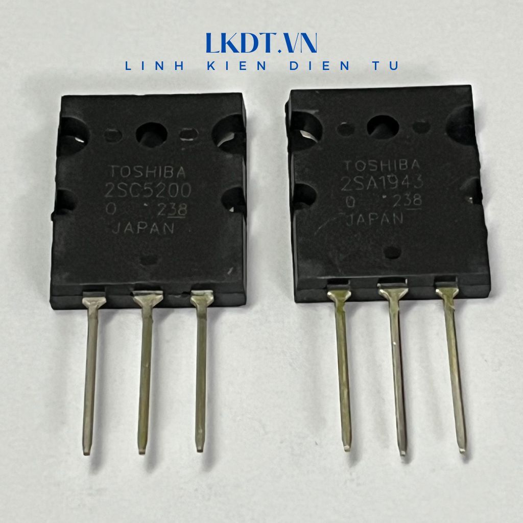 bag Transistor 2SC5200 - 2SA1943 (TO-3P-3 230V 15A 150W Brand new, good ...
