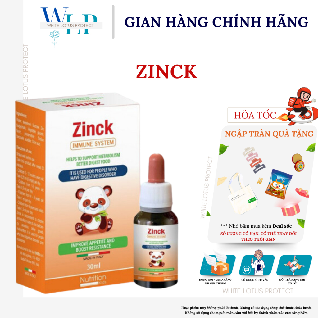 [HCM] ZINCK Zinc Supplement for the Body to Help Strengthen the Immune ...