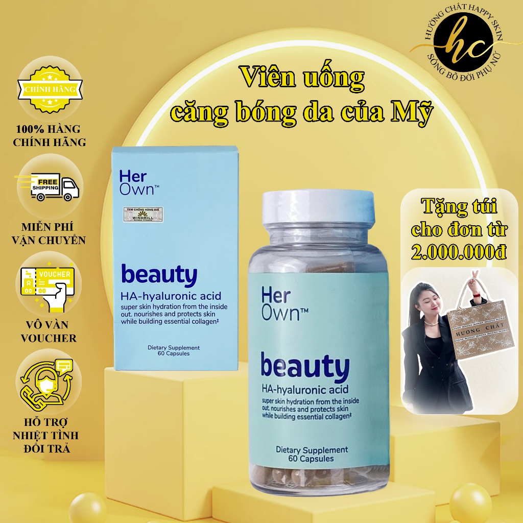 American Her Own Skin Tightening Pills Provide HA to Help Plump, Firm ...