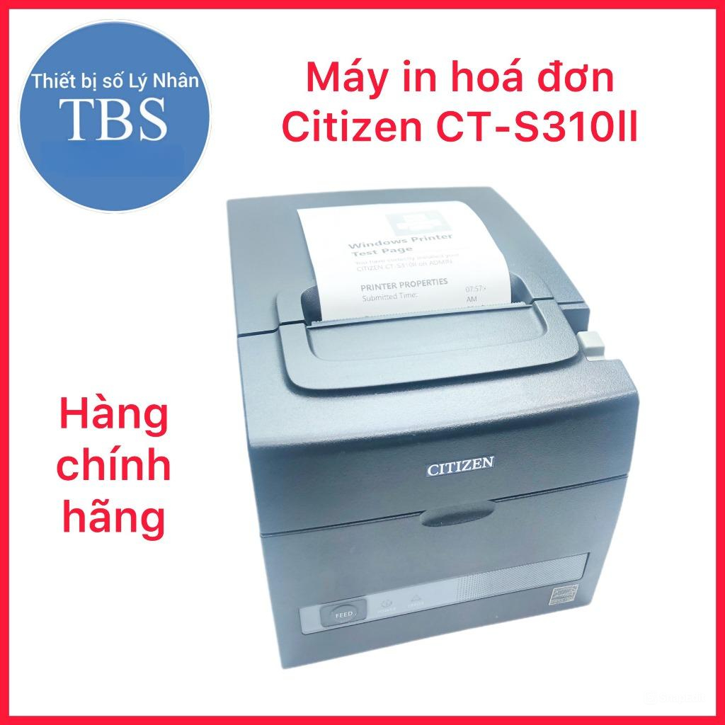 Citizen CT-S310II thermal receipt printer connected to USB port and LAN ...