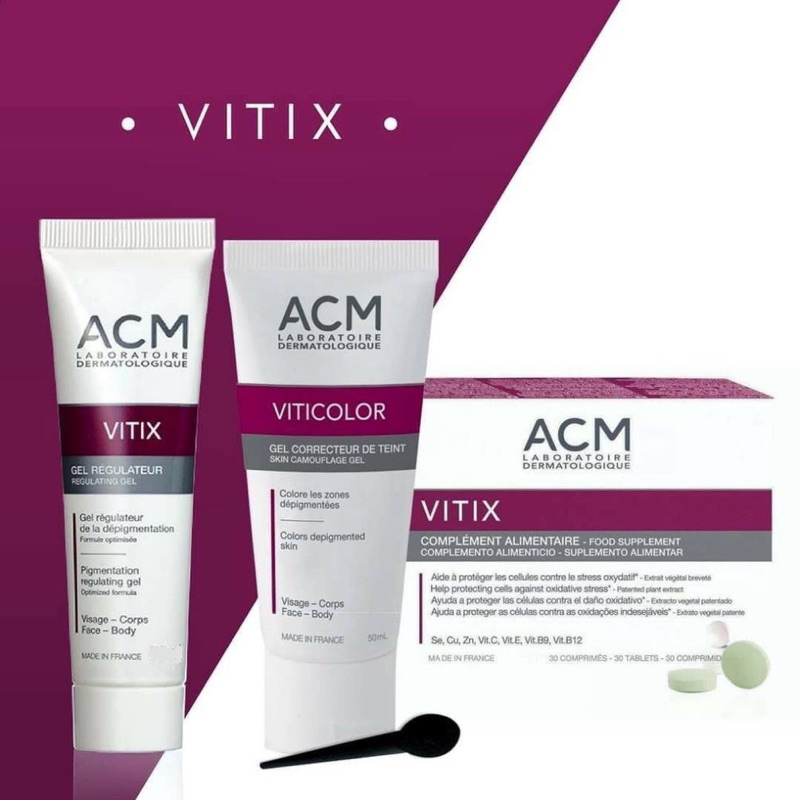 Pigmentation recovery pills for vitiligo and depigmentation skin ACM ...