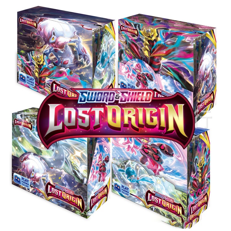Pokemon Card Box 36 Pack 360 Lost Origin Silver Tempest Booster Box 36 ...