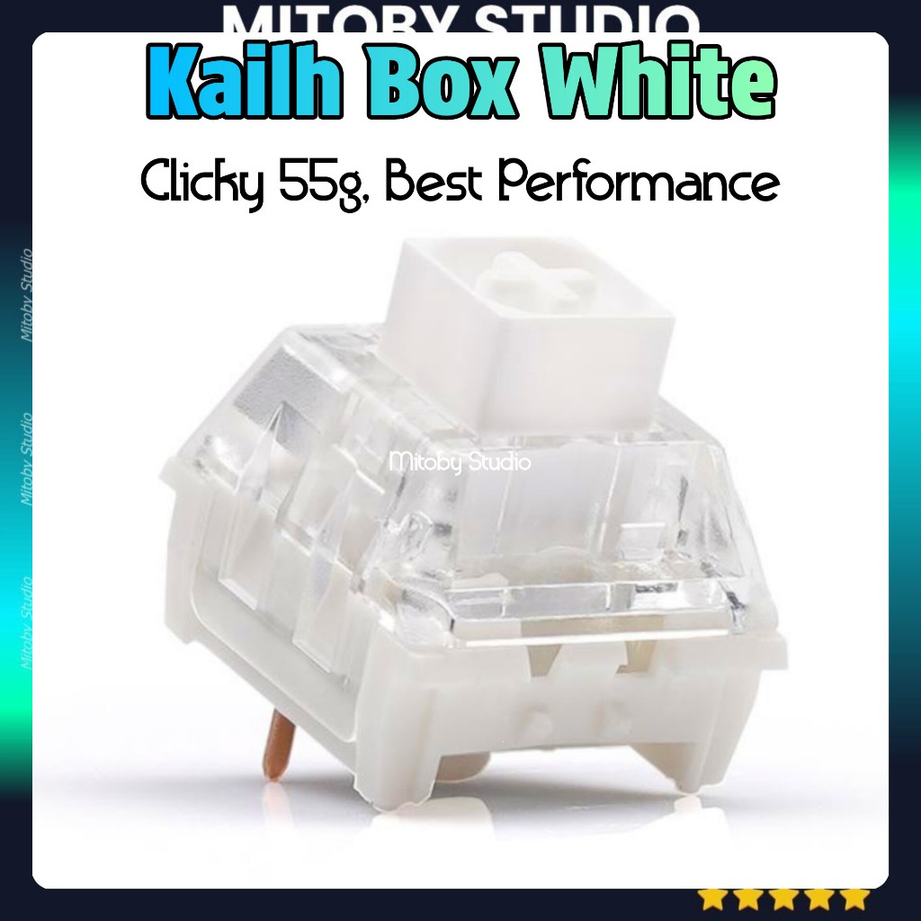 Kailh Box White Clicky mechanical keyboard switch Kailhua switch Mitoby ...