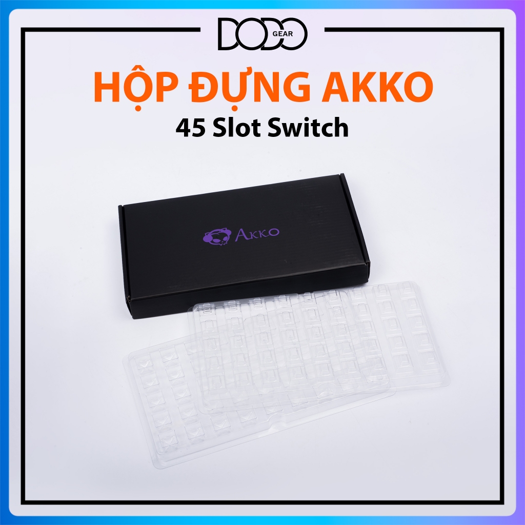 Akko 45 slot switch box used to make DoDo Gear station lube | Shopee ...