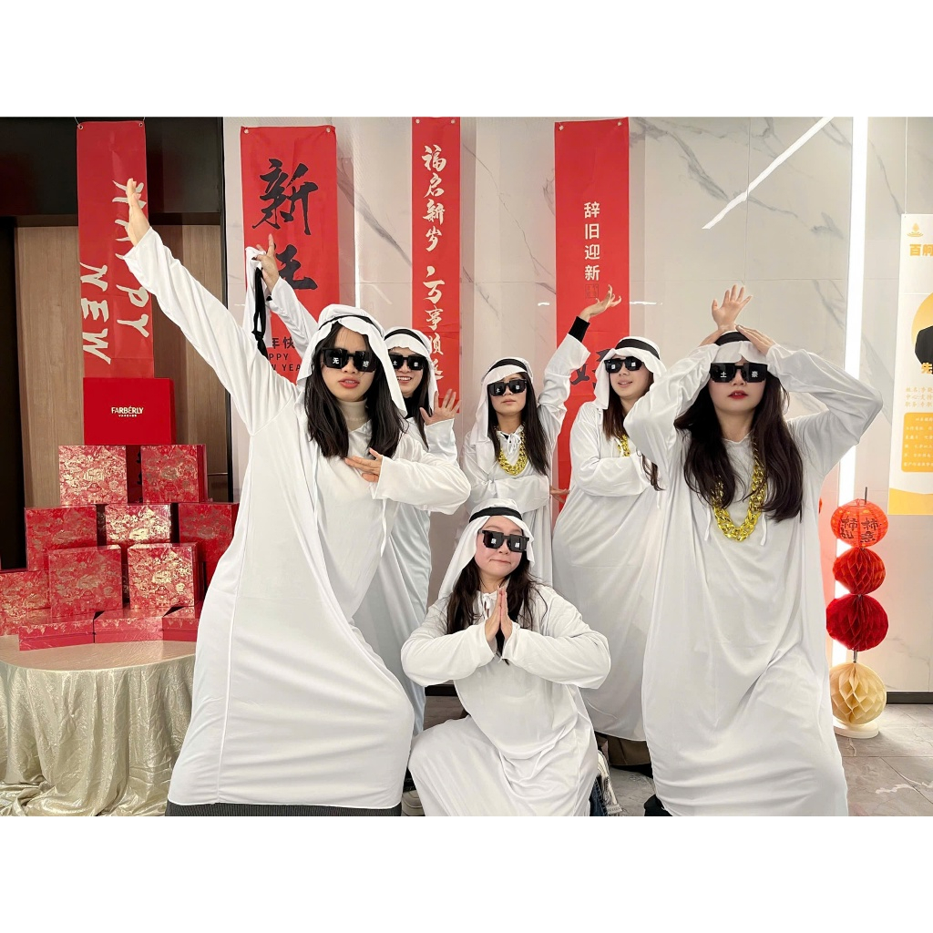 Dubai Middle Eastern Great Cosplay Set - Fun Style for Birthdays and ...