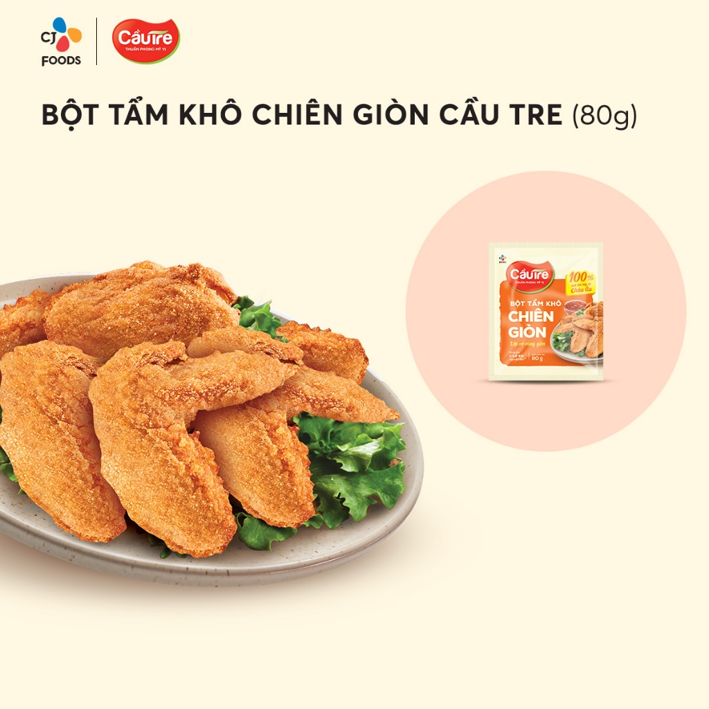 Cau Tre Crispy Fried Dried Flour 80G Package (Date 10/2025) | Shopee ...
