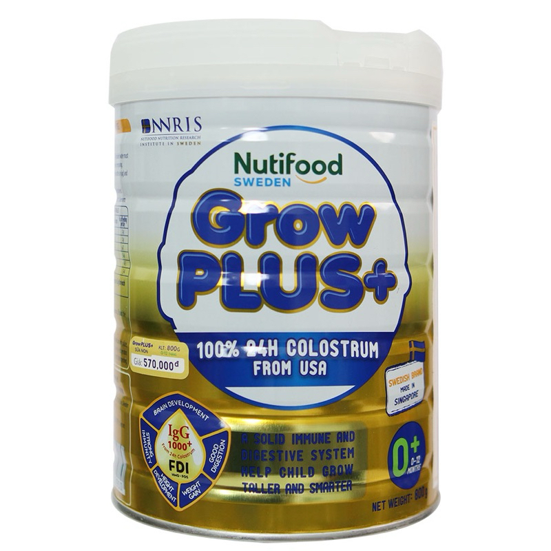 Grow Plus yellow milk powder 0+ can 850g | Shopee Malaysia