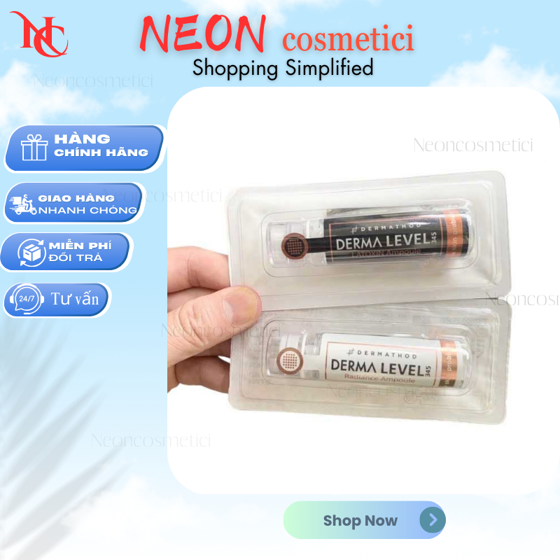 Non-needle Dermathod Derma Level 345 bright white, shiny (tube ...