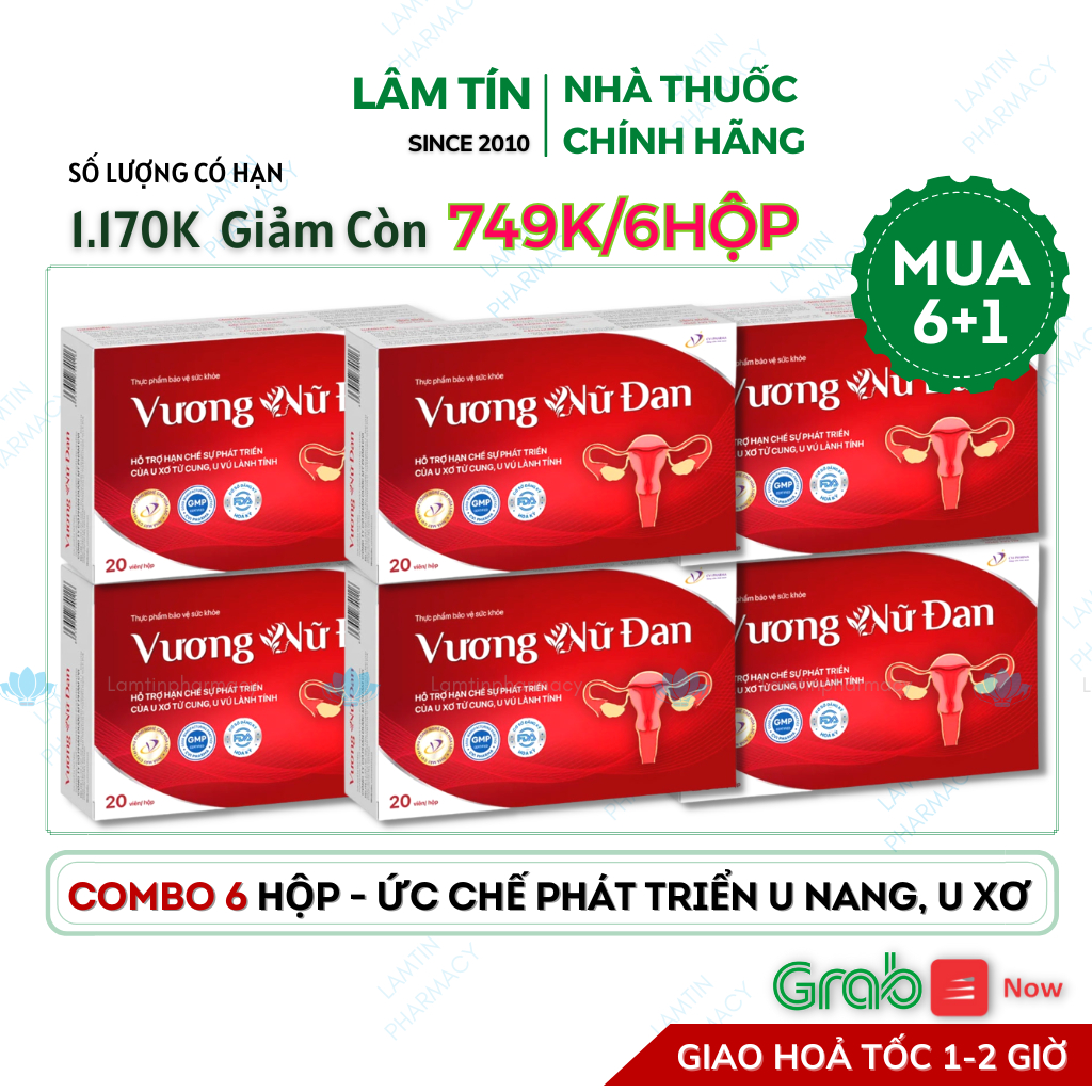 Combo Vuong Nu Dan - Female Hormones, Helps Reduce Uterine Fibroids and ...
