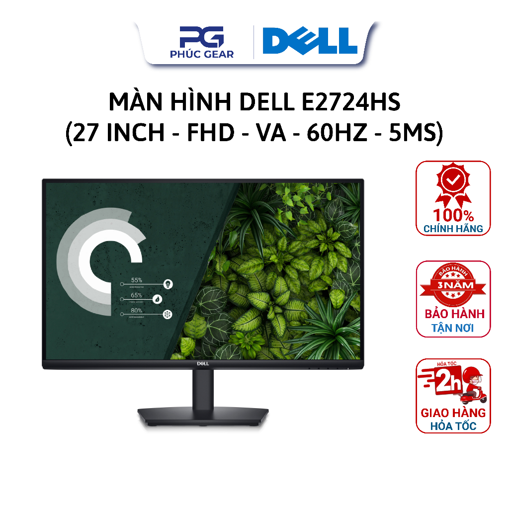 Dell E2724HS Monitor (27 Inch - FHD - VA - 60Hz - 5ms) - GENUINE ...