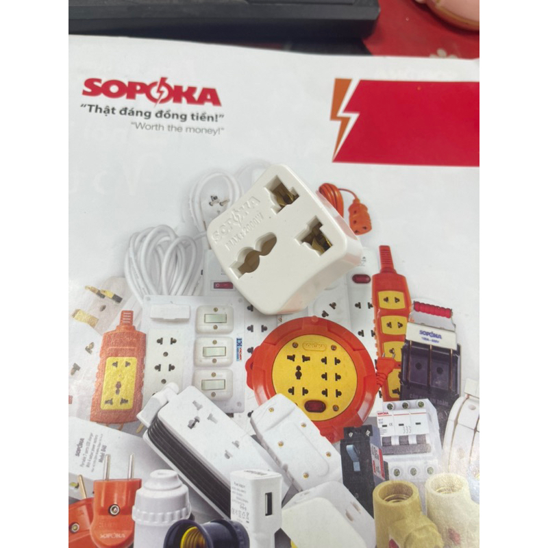 Sopoka 3-pin to 2-pin load-bearing plug | Shopee Malaysia