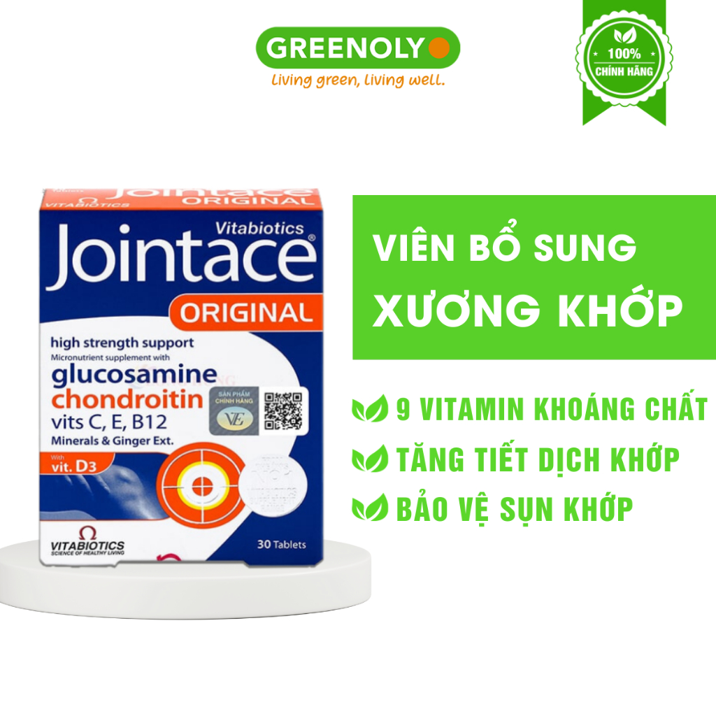 Vitabiotics JOINTACE Pills Support Increase Joint Fluid Secretion ...