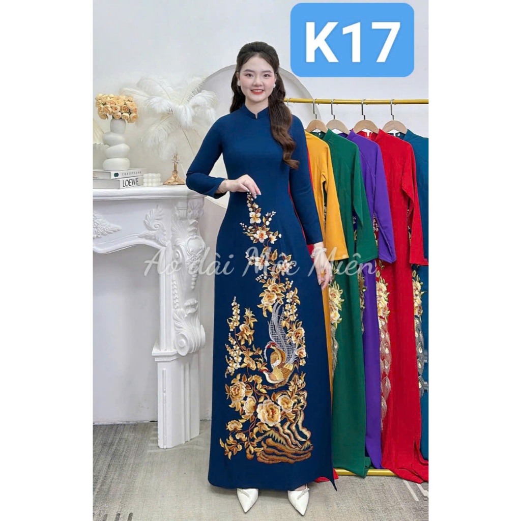 Moc Mien Ao Dai - HIGH QUALITY MANGO fabric - Super beautiful ...