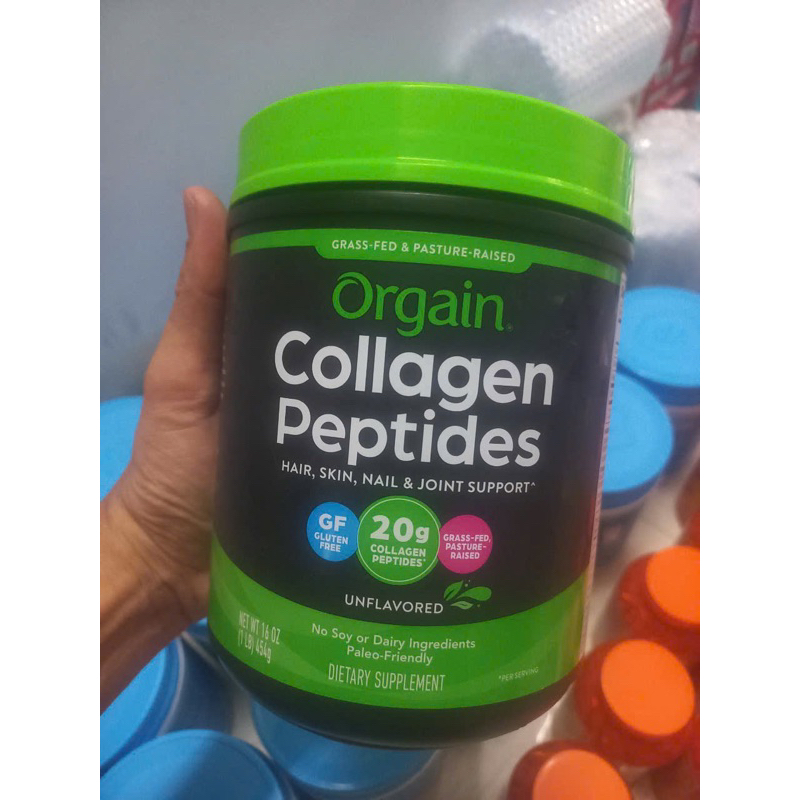 [AMERICAN Product] Orgain Hydrolyzed Collagen Peptides Powder, 20g ...