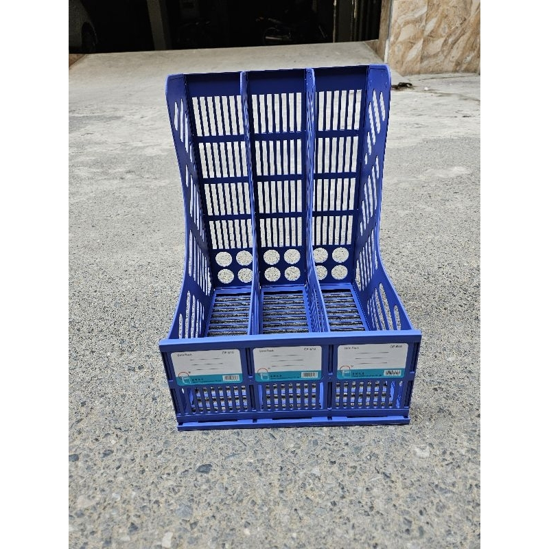 Standing DOCUMENT RACK, 3 COMPARTMENT PLASTIC DOCUMENT FILE HR ٩(^‿^)۶ ...