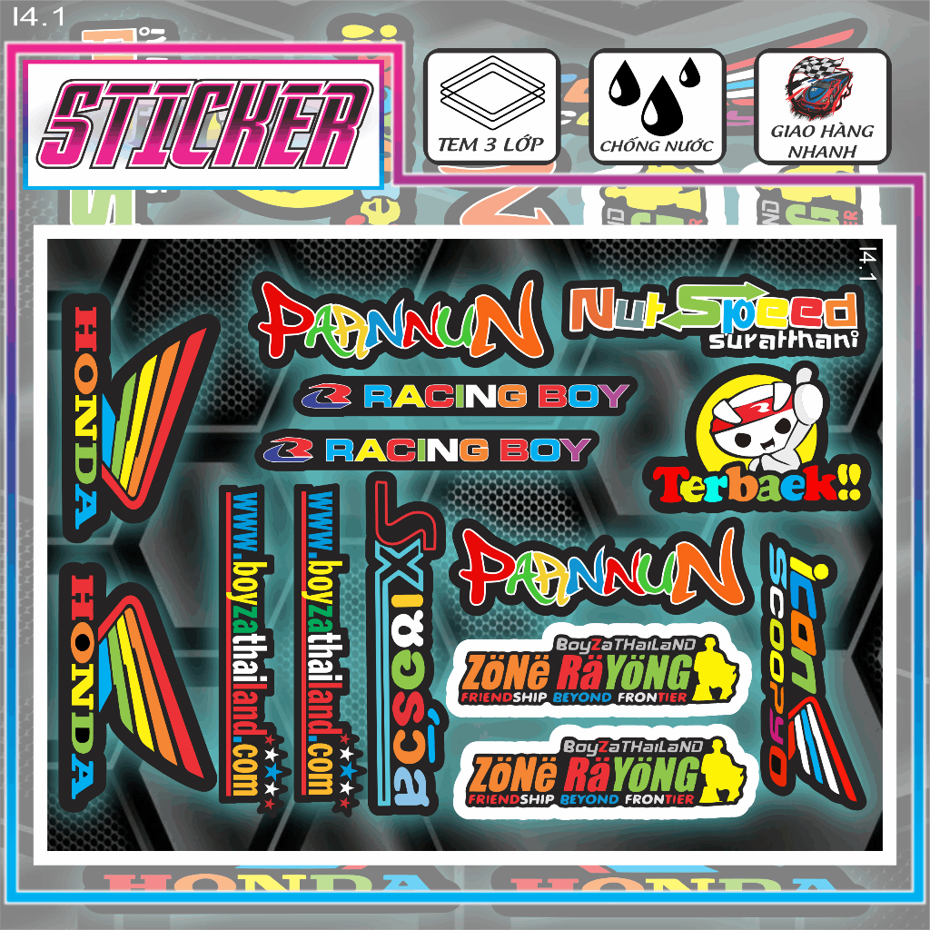 Car Sticker Decal Sticker Logo SKTDECAL Sticker Super Glossy Pvc ...