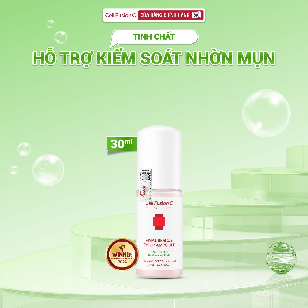 [HSD: March 20, 25] Cell Fusion C Final Rescue Syrup Ampoule (30ml ...