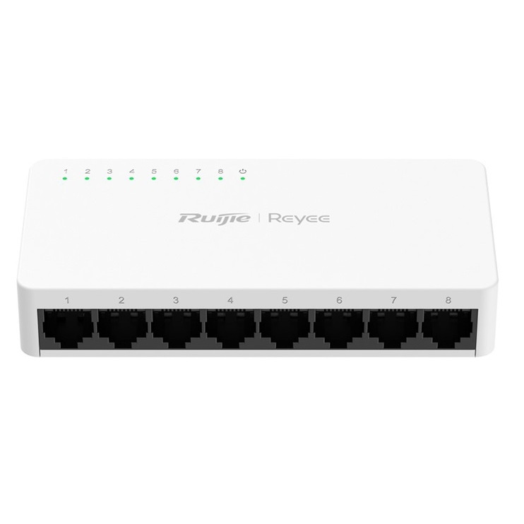 Ruijie Reyee ES08G-L 10/100/1000Mbps 8-Port Gigabit Network Switch ...