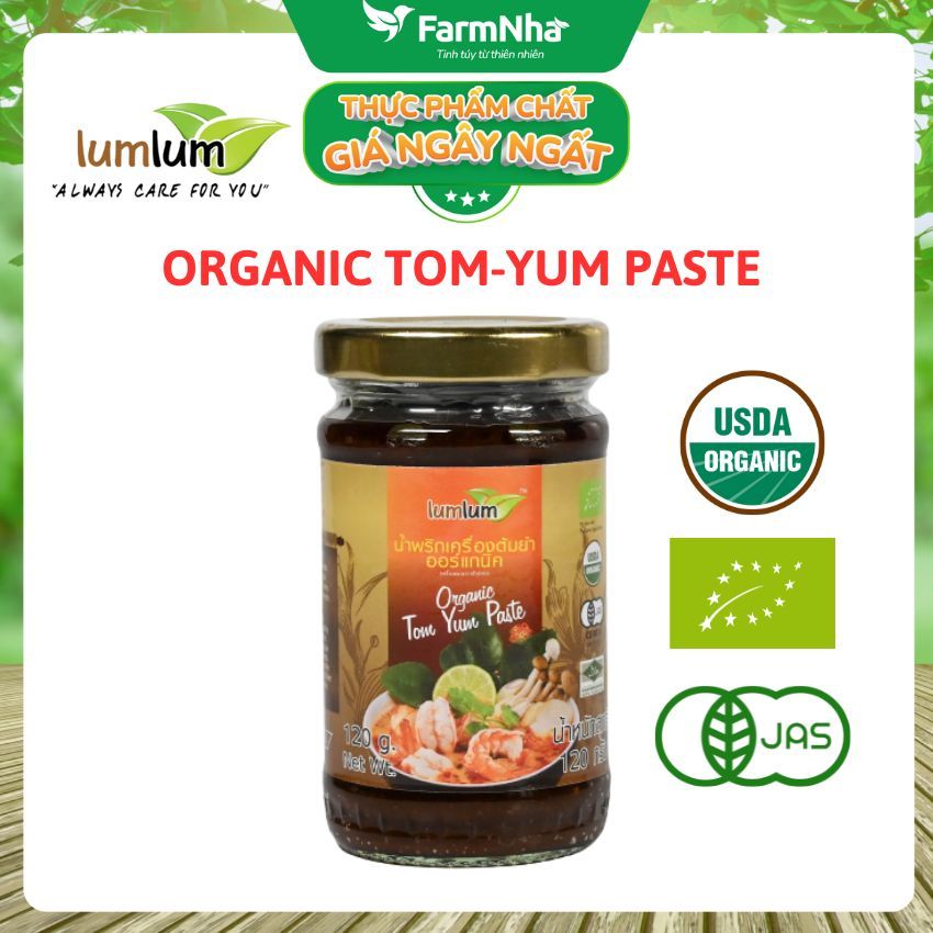 Organic Lumlum Tom Yum Sauce 120g Organic Tom Yum Sauces - Pure Thai ...