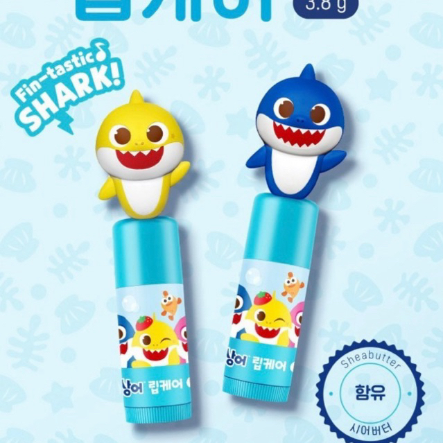 Pinkfong baby shark lip care Korean children's lip balm | Shopee Malaysia