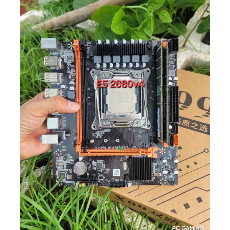 Single main combo X99 ddr4 and CPU | Shopee Malaysia