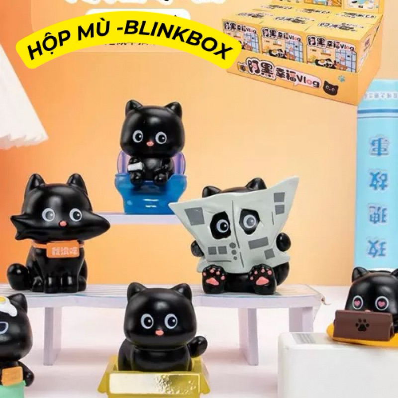 Blind BOX - BLINK BOX BLACK CAT GOING TO WORK | Shopee Malaysia