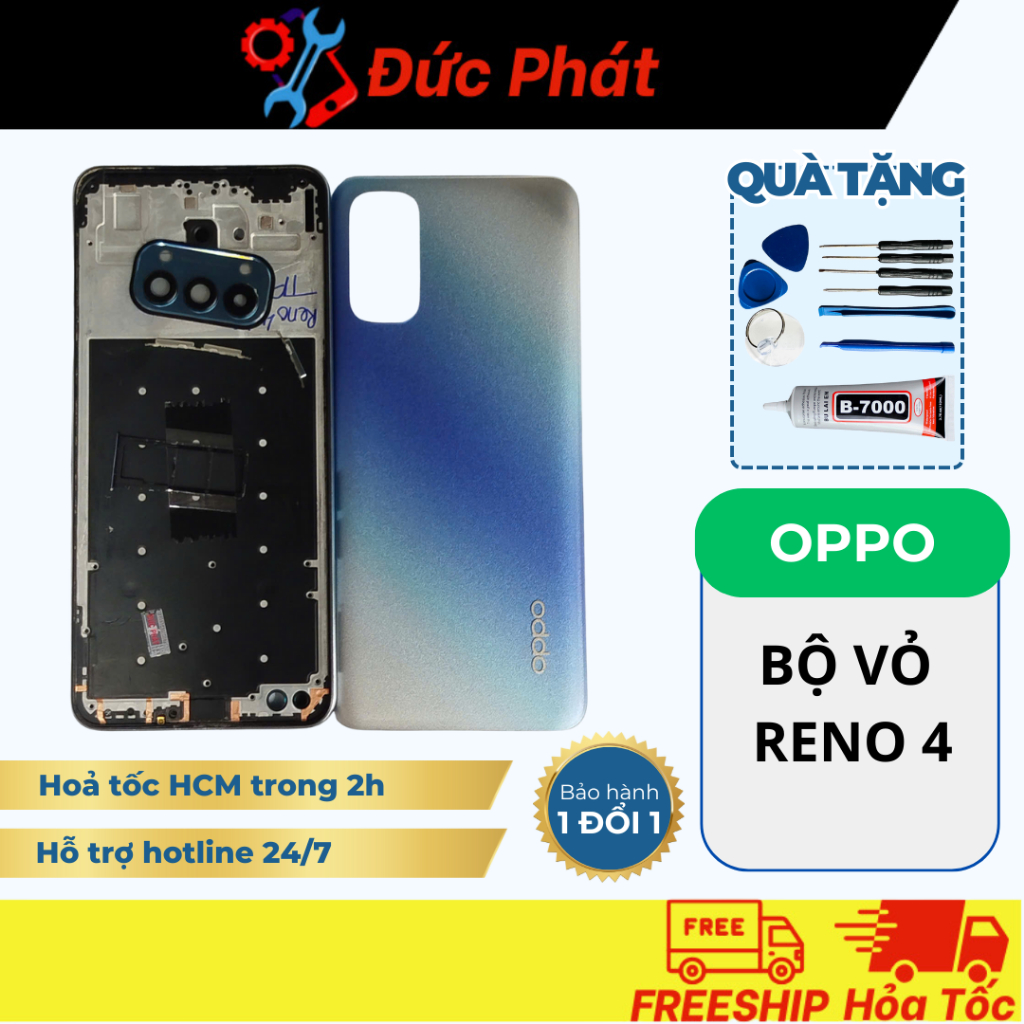 Oppo RENO 4 CASE SET (Free glue & repair kit) | Shopee Malaysia