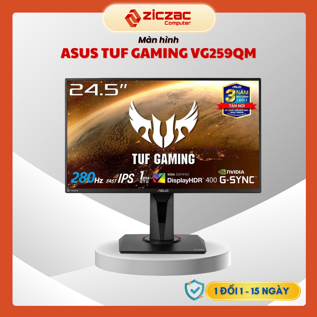 ASUS TUF Gaming Monitor VG259QM / VG279QM 27 inch 280Hz Fast IPS 1ms ...