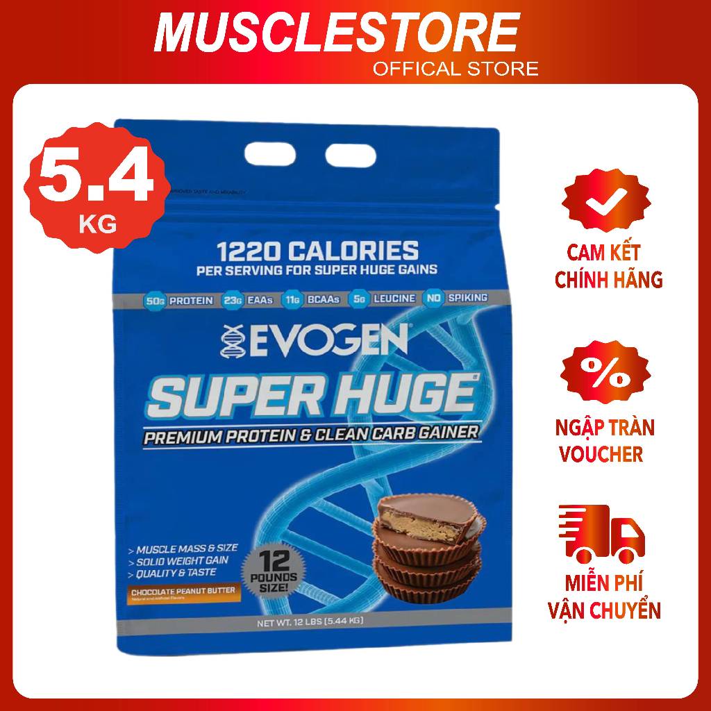 Evogen Mass Super Huge - Milk to Gain Weight, Gain Muscle, Support ...