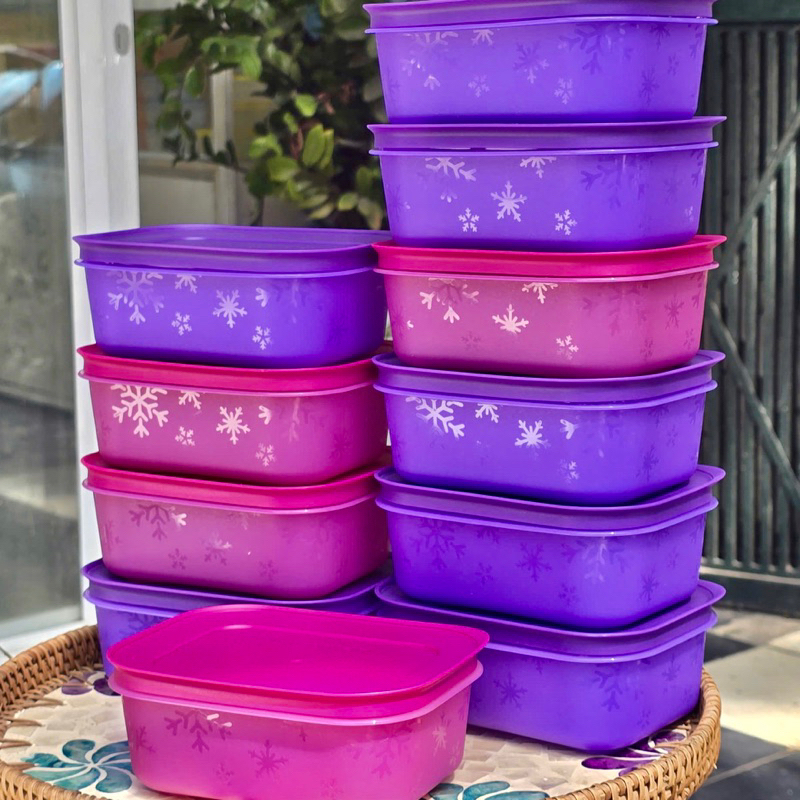 [SELECT Size] Tupperware flexible freezer box - Airtight watertight ...