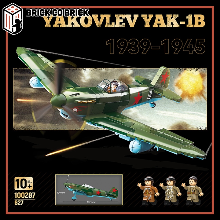 Soviet Fighter YAK-1B Soviet Fighter Plane Assembly Toy YAK-1B Heavy ...