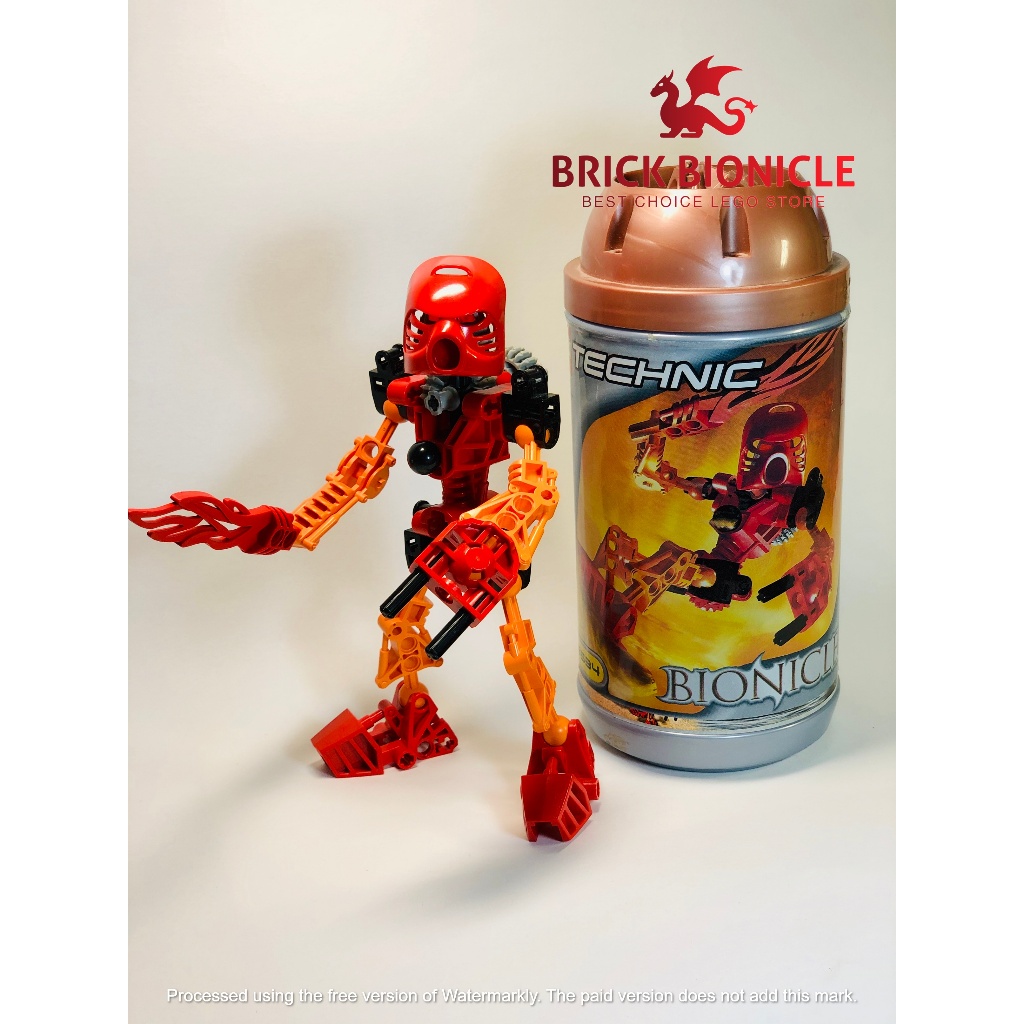 LEGO BIONICLE AUTHENTIC MY TH - BIONICLE TOE MATA ASSEMBLY TOY - 8534 ...